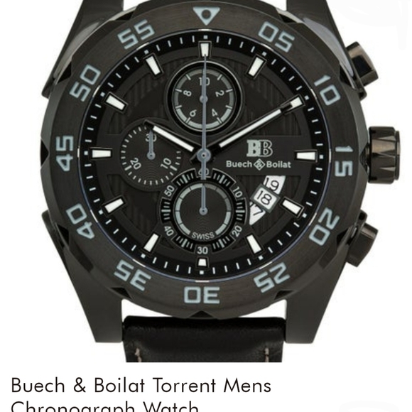 Buech & Boilat | Accessories | Buech Boilat Mens Swiss Watch | Poshmark